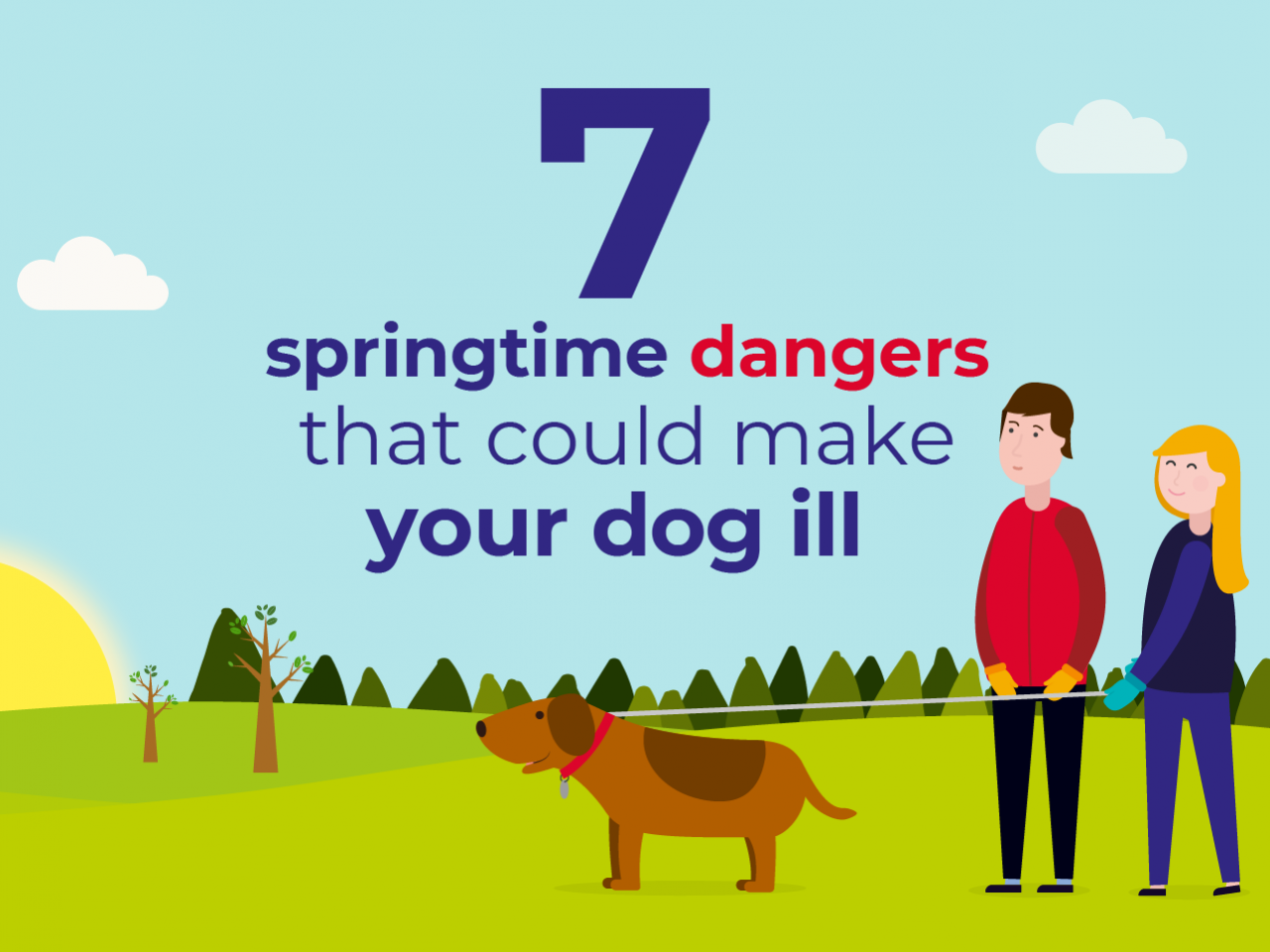 Springtime Dangers That Can Make Your Pet ill | Vets Now