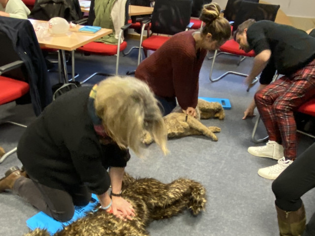 Vets Now staff trained as evidence-based CPR instructors