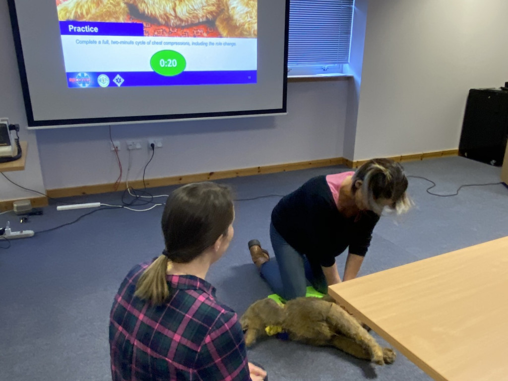 Vets Now staff trained as evidence-based CPR instructors